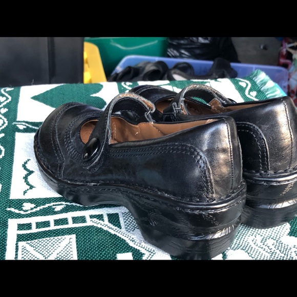 Born | Shoes | Boc Born Concept Black Leather Mary Jane Shoes | Poshmark